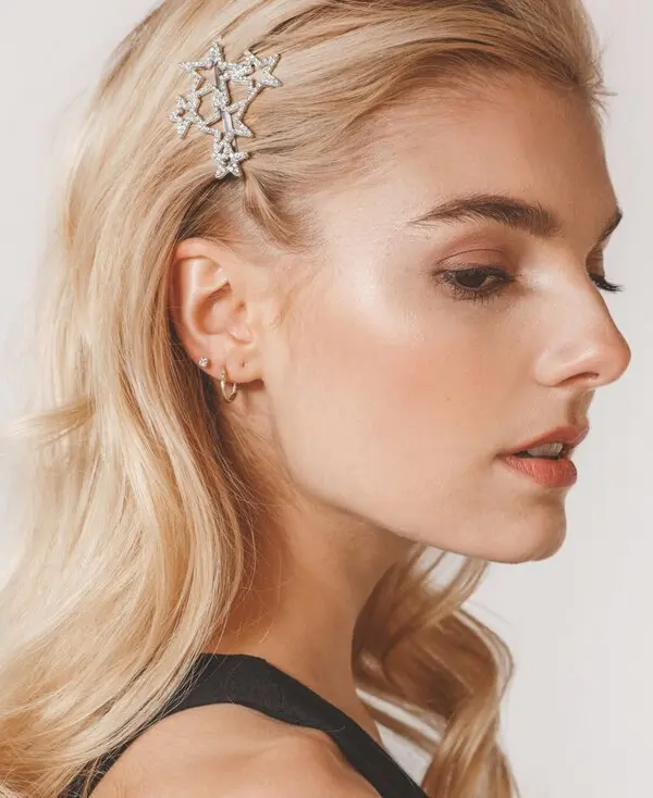 SOHO STYLE Crystal Star Cluster Bobby Pin