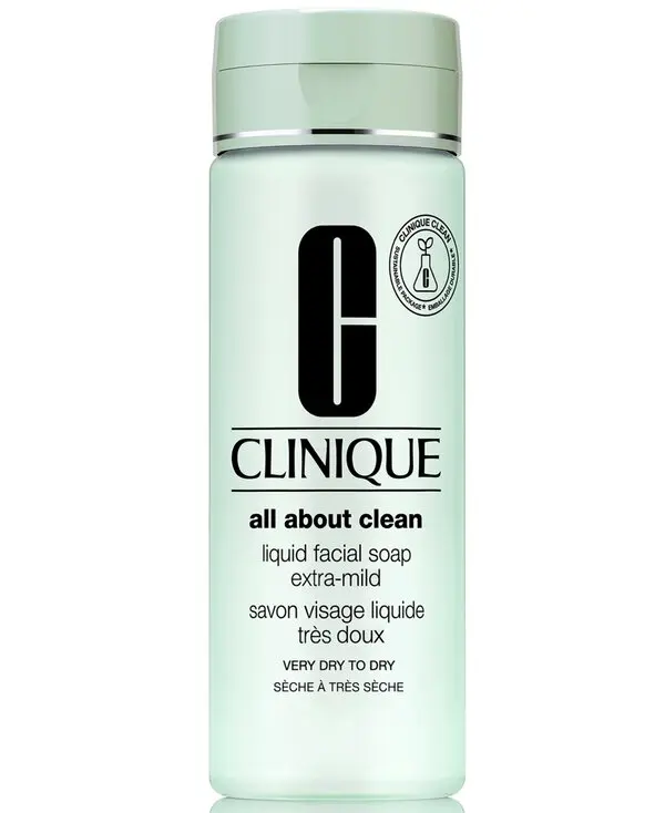 CLINIQUE All About Clean Liquid Facial Soap Extra Mild - No Color