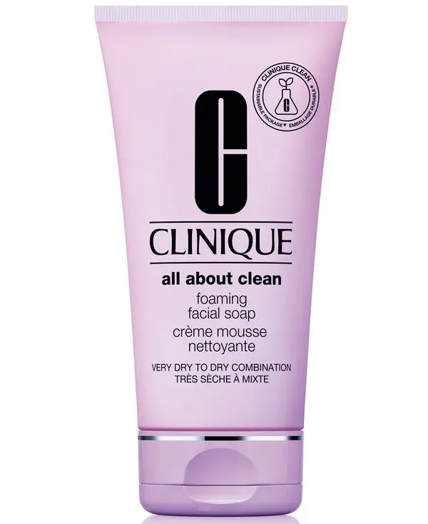 CLINIQUE All About Clean Foaming Face Cleanser With Hyaluronic Acid - No Color
