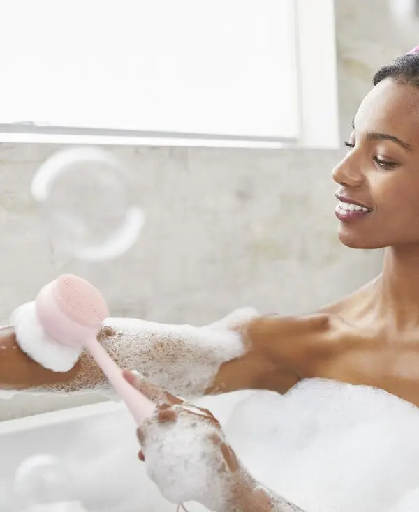 Pmd Silverscrub Silver-infused Loofah Replacements Cleansing Device - Blush