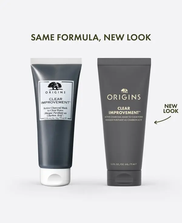 ORIGINS Clear Improvement Active Charcoal Face Mask To Clear Pores
