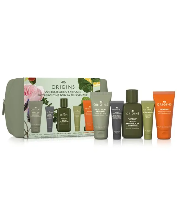 ORIGINS Best-sellers 6-pc. Travel & Moisturizing Set - No Color