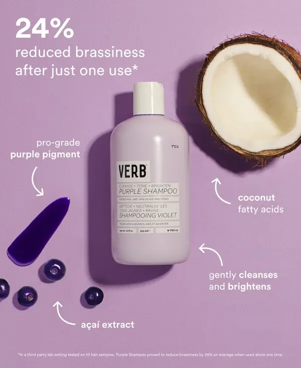 VERB Purple Shampoo - No Color