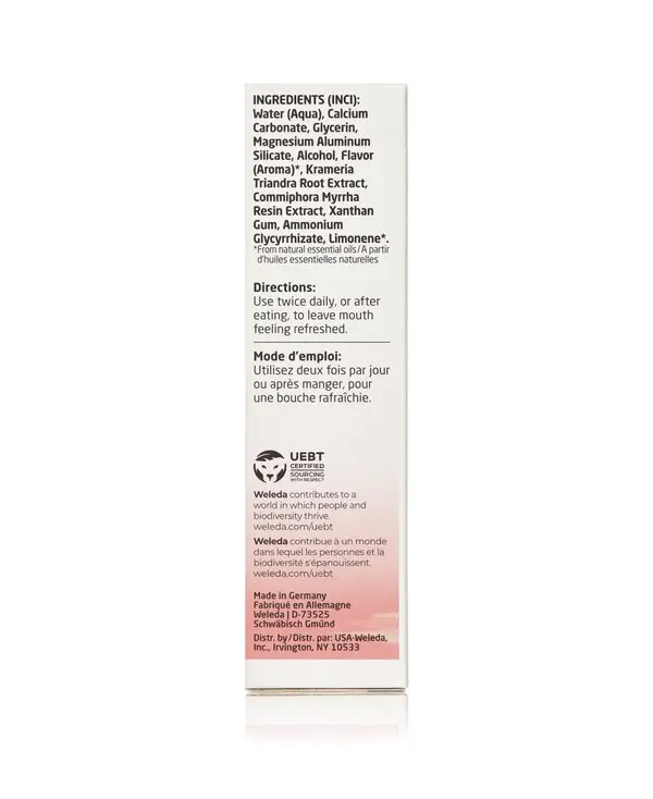 WELEDA Ratanhia Toothpaste