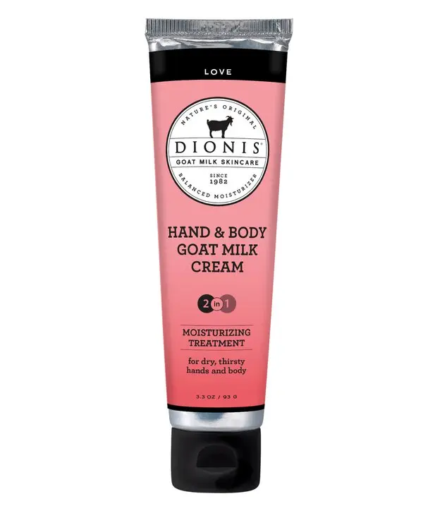 DIONIS GOAT MILK SKINCARE Hand & Body Goat Milk Cream - No Color