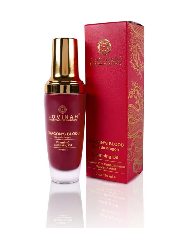 LOVINAH SKINCARE Dragon's Blood Pore Cleansing Oil & Makeup Removal - Red