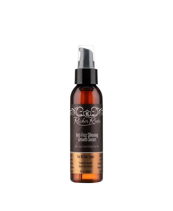RUCKER ROOTS Anti-frizz Silkening Growth Serum - Dark Brown