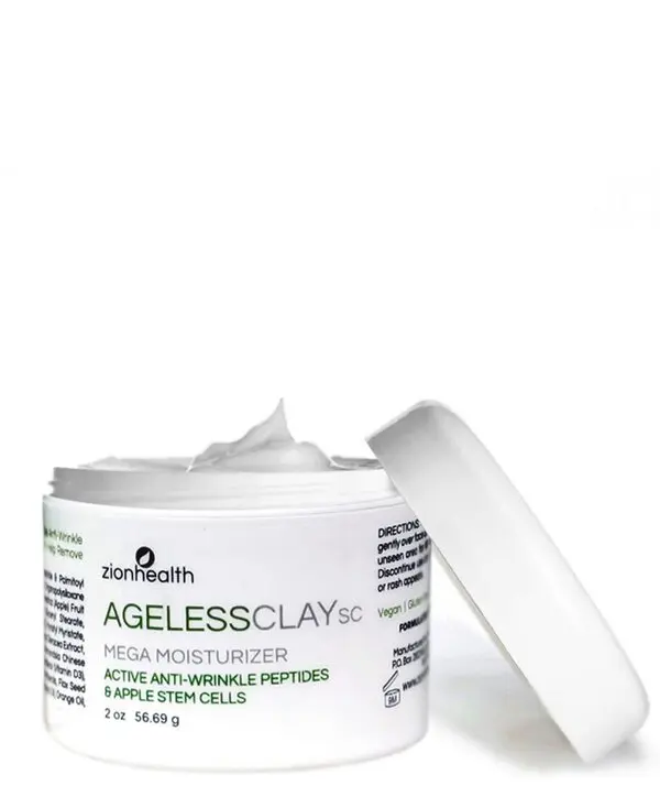ZION HEALTH Ageless Clay Anti-wrinkle Cream With Stem Cell - No Color