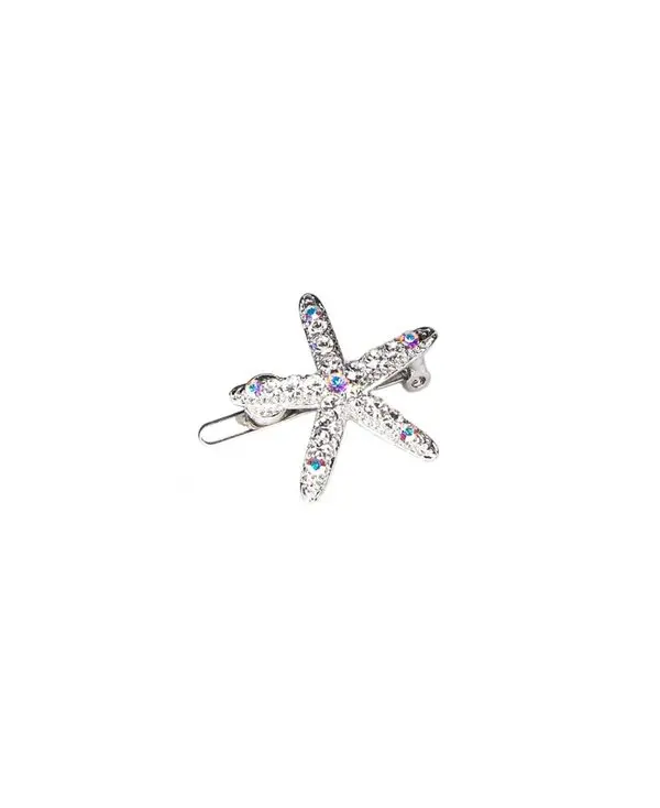 SOHO STYLE Sea Star Barrette - Clear