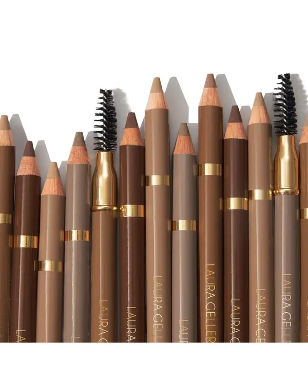 Laura Geller Beauty Bravo Brows Soft Pencil + Brush - Medium Brown