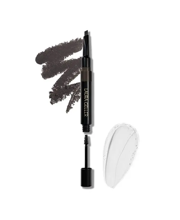Laura Geller Beauty Sculpt-n-stay Waterproof Brow Pencil & Gel - Soft Black