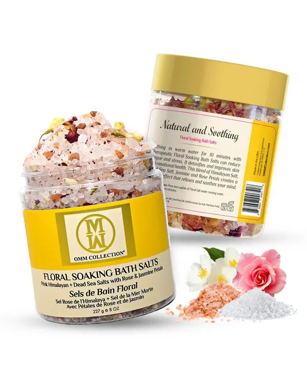 OMM COLLECTION Floral Soaking Bath Salts