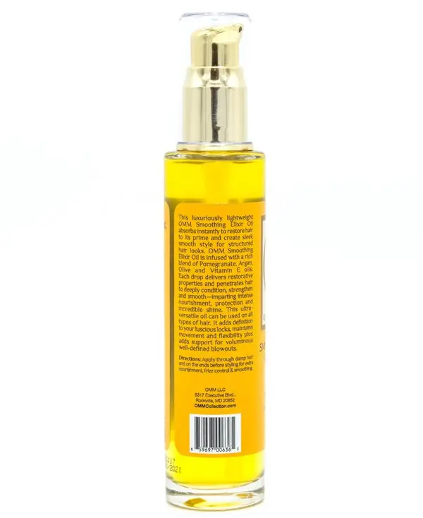 OMM COLLECTION Smoothing Elixir Oil 1.7oz - No Color