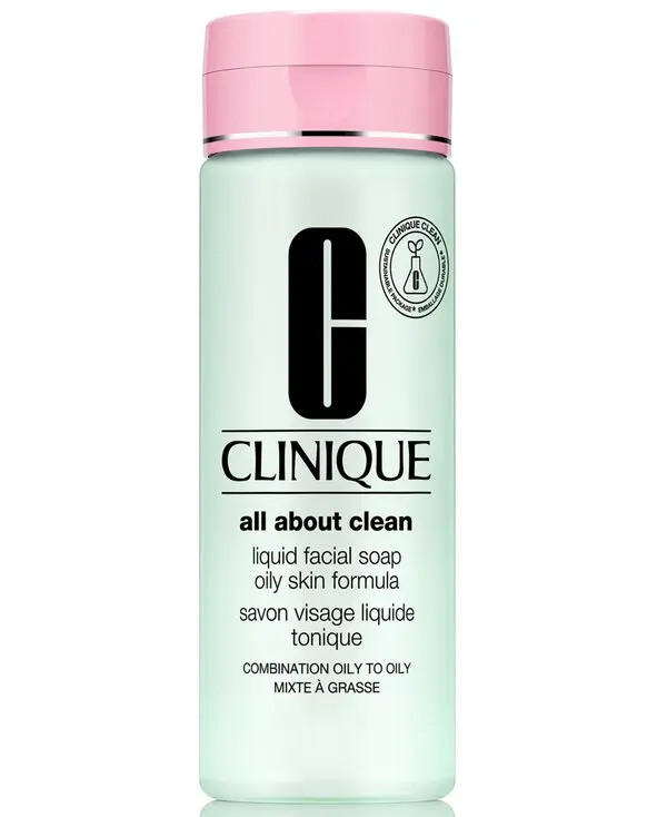 CLINIQUE All About Clean Liquid Facial Soap Oily - No Color