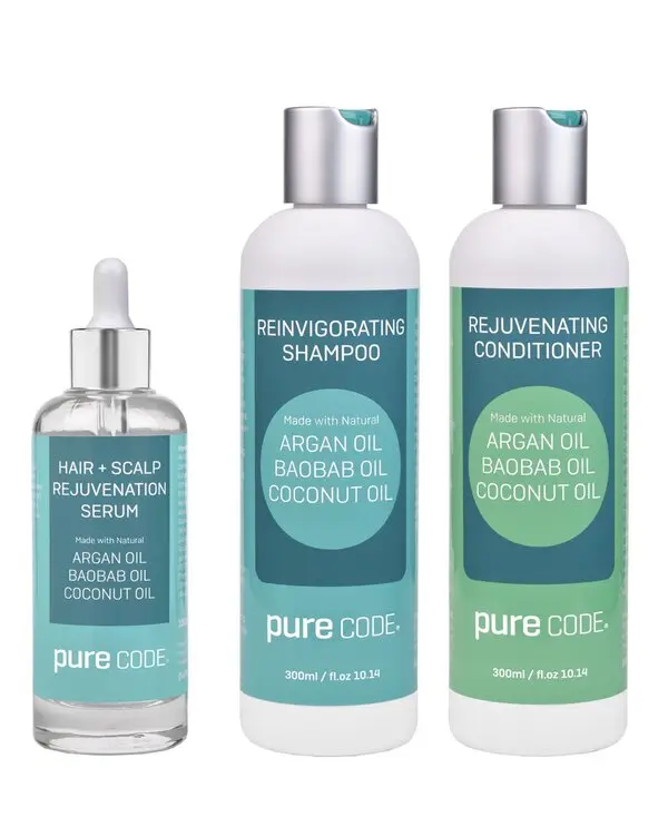 PURECODE 3-pc. Roots Of Health Hair + Scalp Care Set - No Color