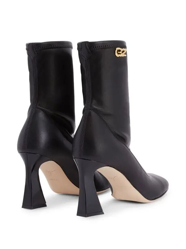 GIUSEPPE ZANOTTI 85mm Alethaa Ankle Boots - Black