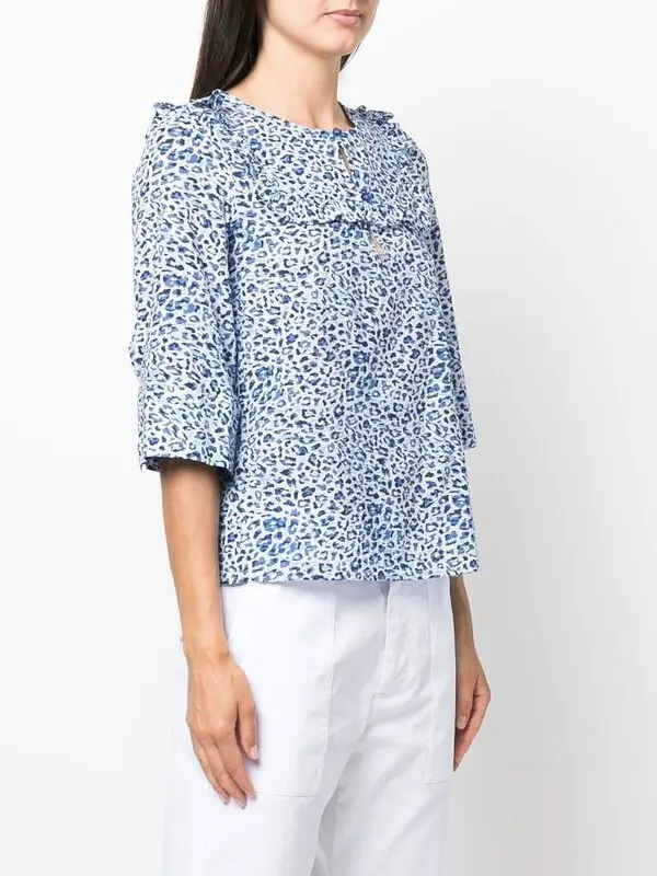 Baum Und Pferdgarten Maple Leopard-print Blouse