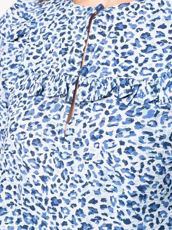 Baum Und Pferdgarten Maple Leopard-print Blouse