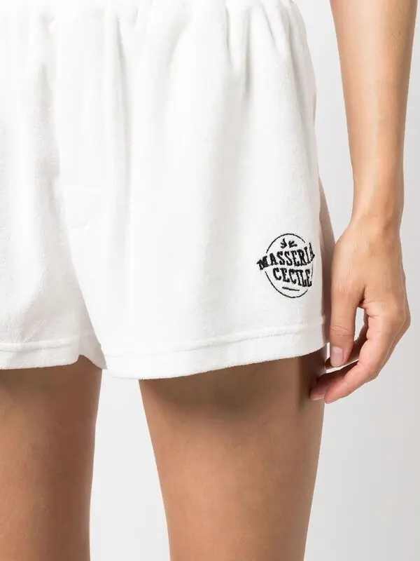 Être Cécile Terry-cloth Track Shorts