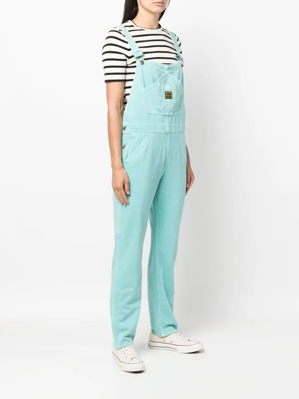 WASHINGTON DEE-CEE Logo Patch Organic Cotton Dungarees