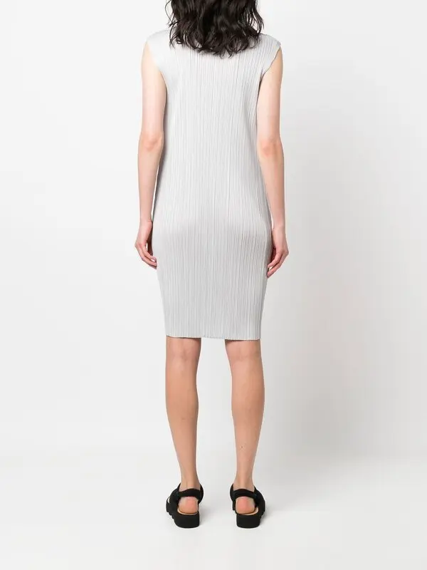 Issey Miyake Pleated Shift Dress