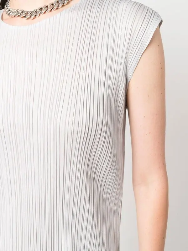 Issey Miyake Pleated Shift Dress