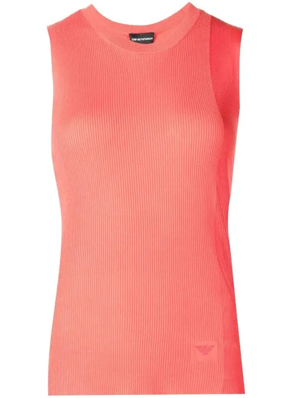 Emporio Armani Ribbed Tank Top