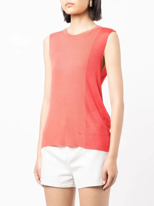 Emporio Armani Ribbed Tank Top