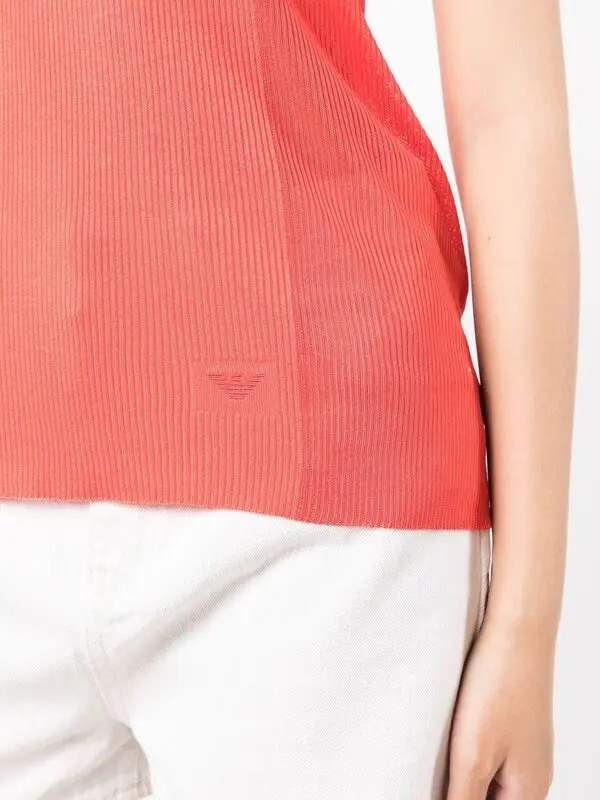 Emporio Armani Ribbed Tank Top