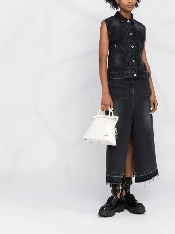 MAISON MARGIELA Mini 5ac Classique Top-handle Bag - White