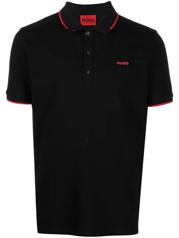 Hugo Logo-print Polo Shirt
