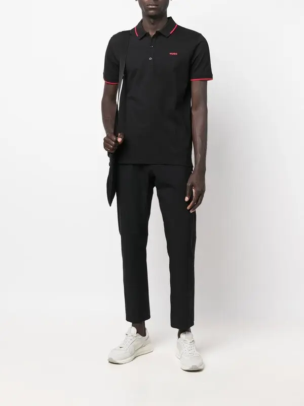Hugo Logo-print Polo Shirt