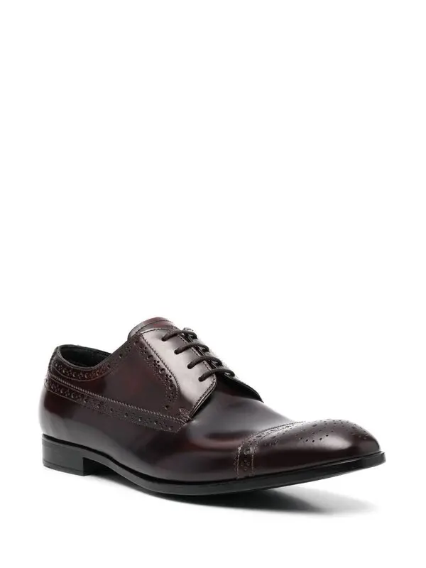 Emporio Armani Lace-up Leather Derby Shoes