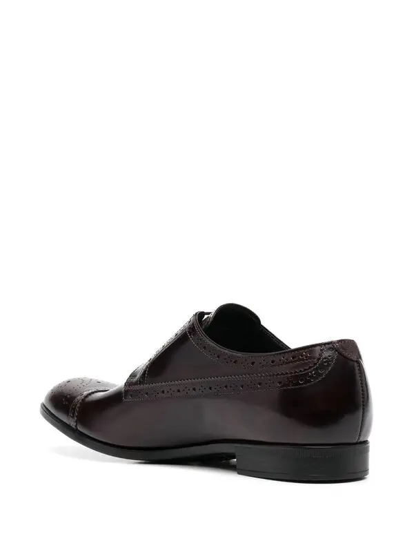 Emporio Armani Lace-up Leather Derby Shoes
