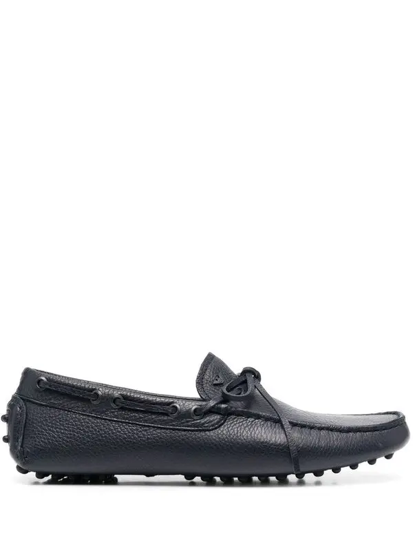 Emporio Armani Leather Loafers
