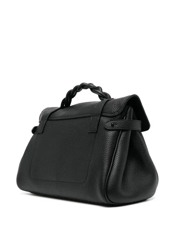 Mulberry Alexa Heavy Grain Satchel - Black