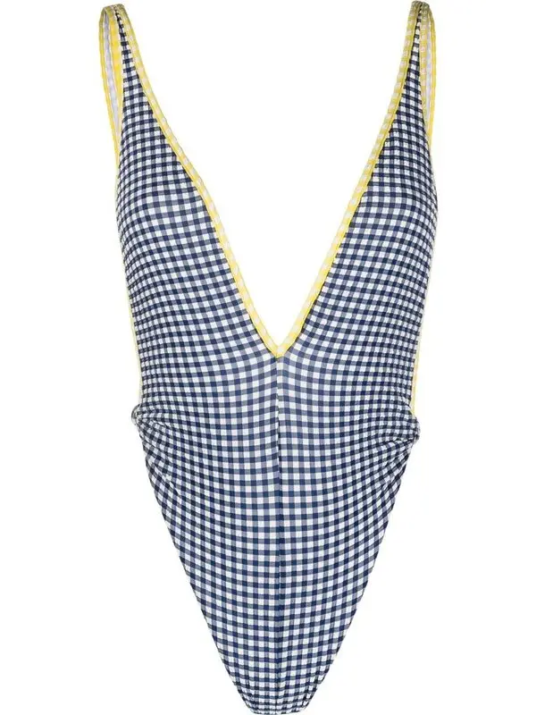 DIESEL® Gingham-print Swimsuit