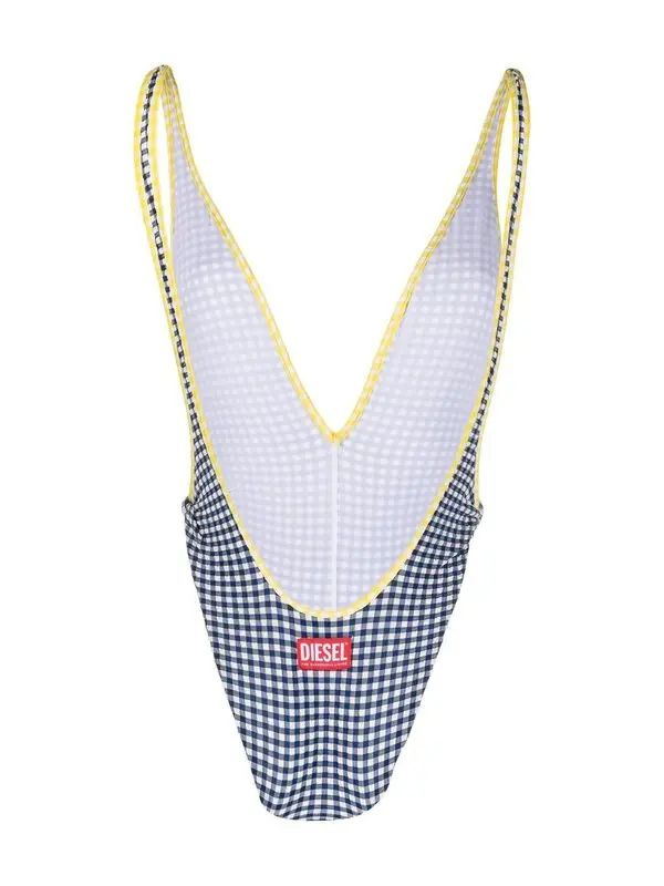 DIESEL® Gingham-print Swimsuit