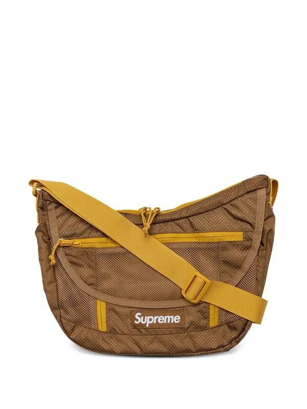 Supreme Logo-patch Messenger Bag