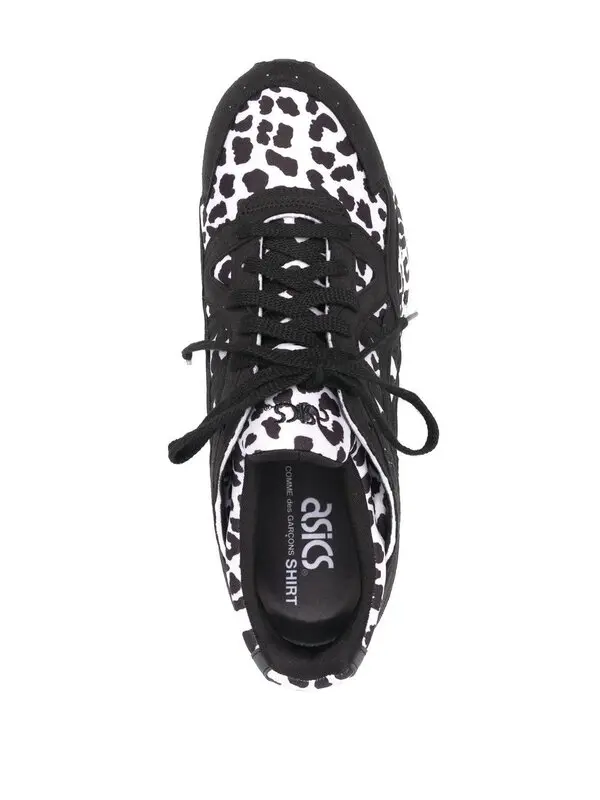 Comme Des Garçons Leopard-print Sneakers
