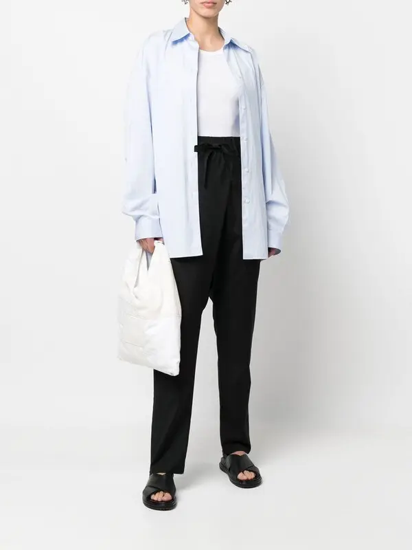 GABRIELE PASINI Drawstring Drop-crotch Trousers