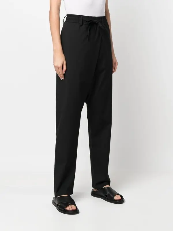 GABRIELE PASINI Drawstring Drop-crotch Trousers