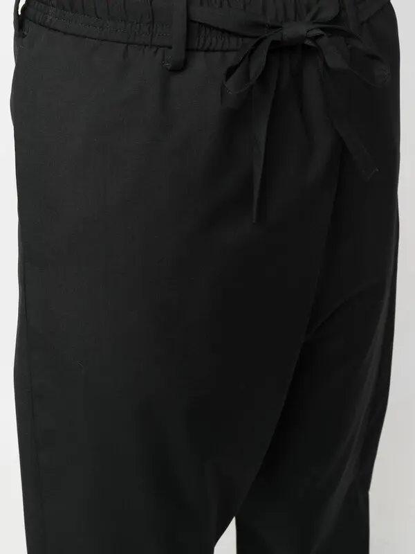 GABRIELE PASINI Drawstring Drop-crotch Trousers
