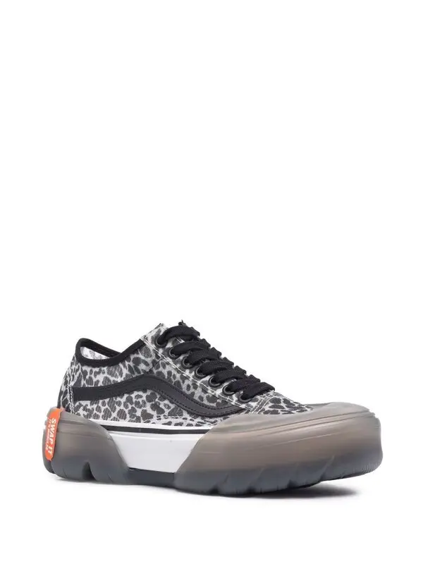 VANS Old Skool Leopard-print Sneakers - Grey