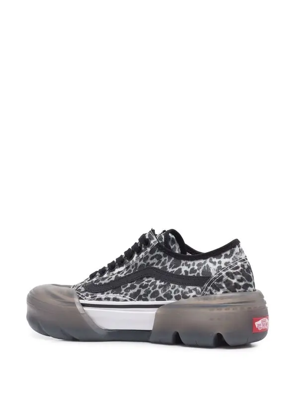 VANS Old Skool Leopard-print Sneakers - Grey