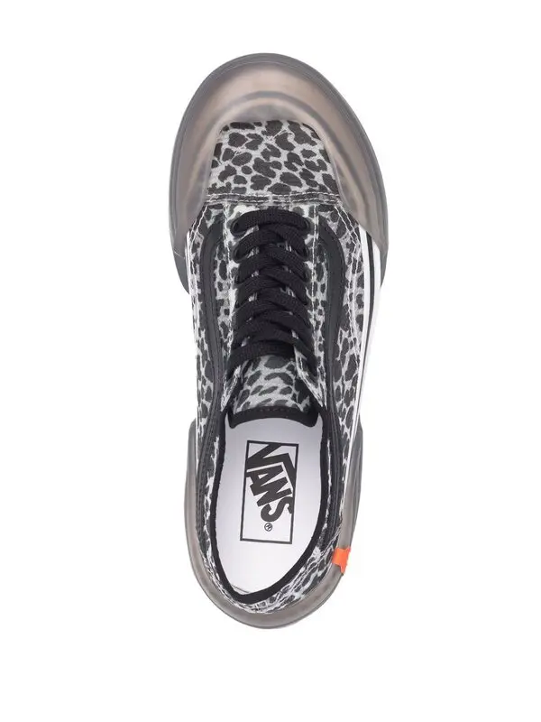 VANS Old Skool Leopard-print Sneakers - Grey