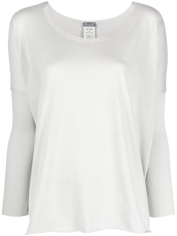 Kristensen Du Nord Long Sleeve T-shirt - Neutrals