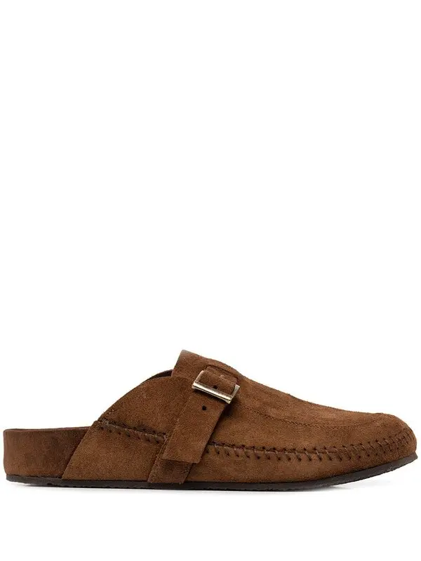 RE/DONE 70s Moc Mules - Brown