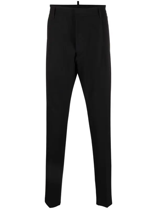 Dsquared2 Slim-cut Cropped Trousers - Black