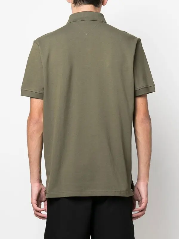 Tommy Hilfiger 1985 Logo-patch Piqué Polo Shirt - Green